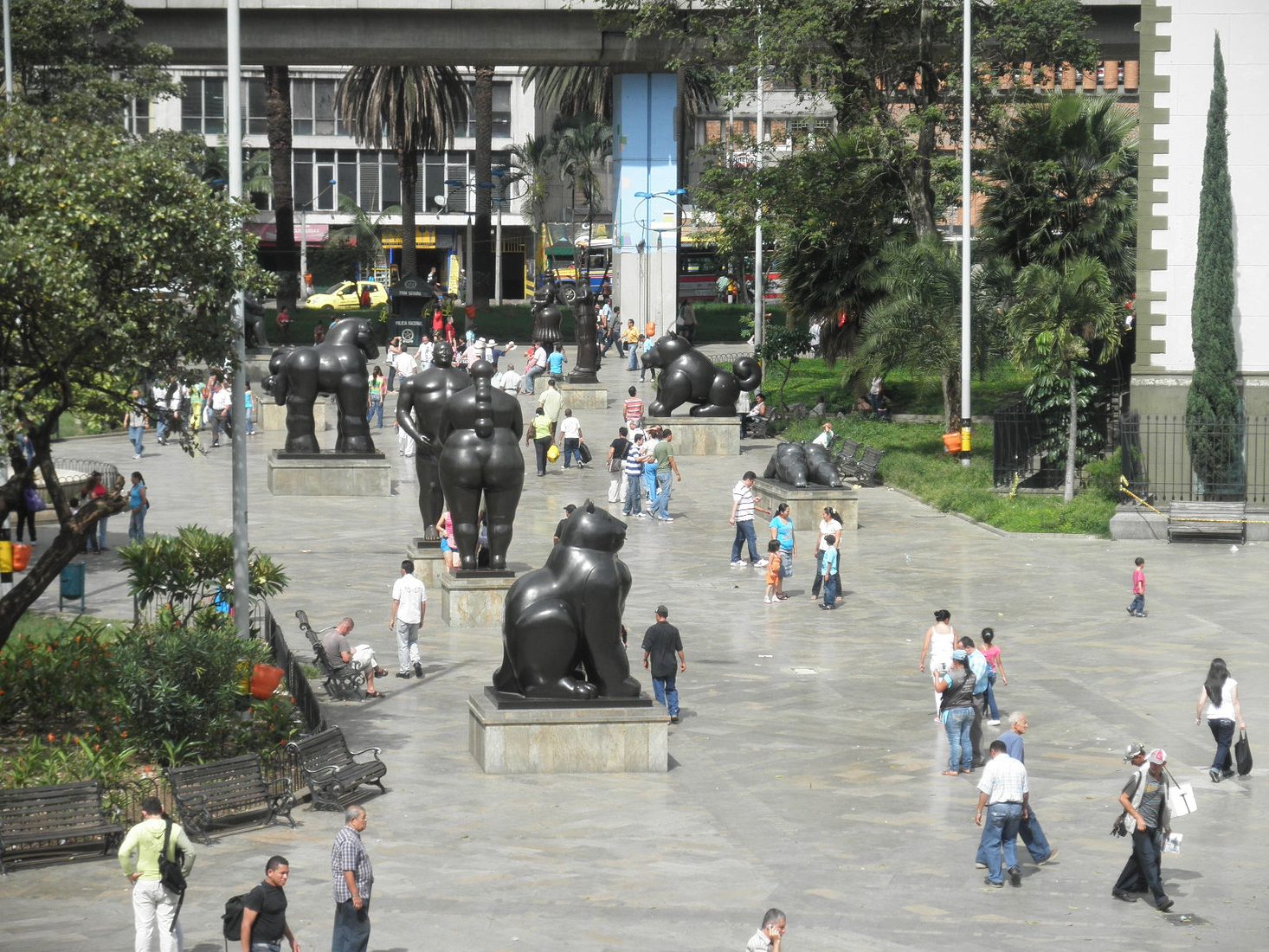 Botero Square, Colombia