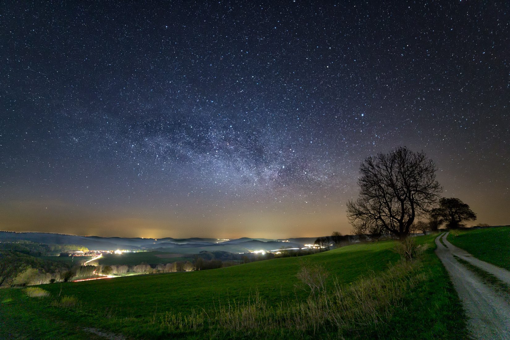 Milky Way Wasserkuppe, Germany