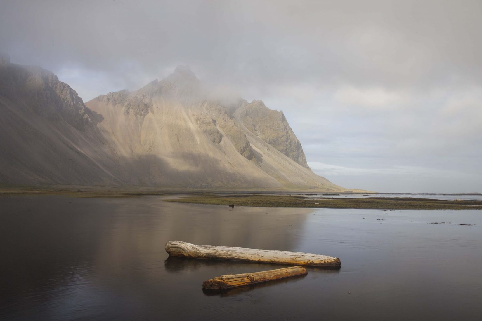 Vestrahorn from the beach, Stokkness, Iceland