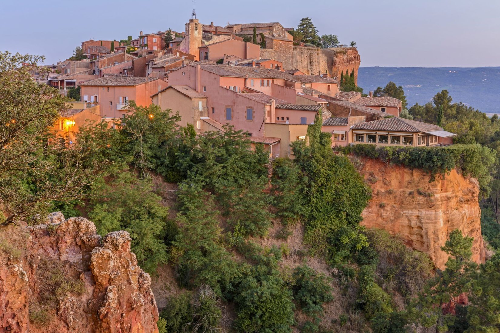 The Hillside Village of Roussillon, France
