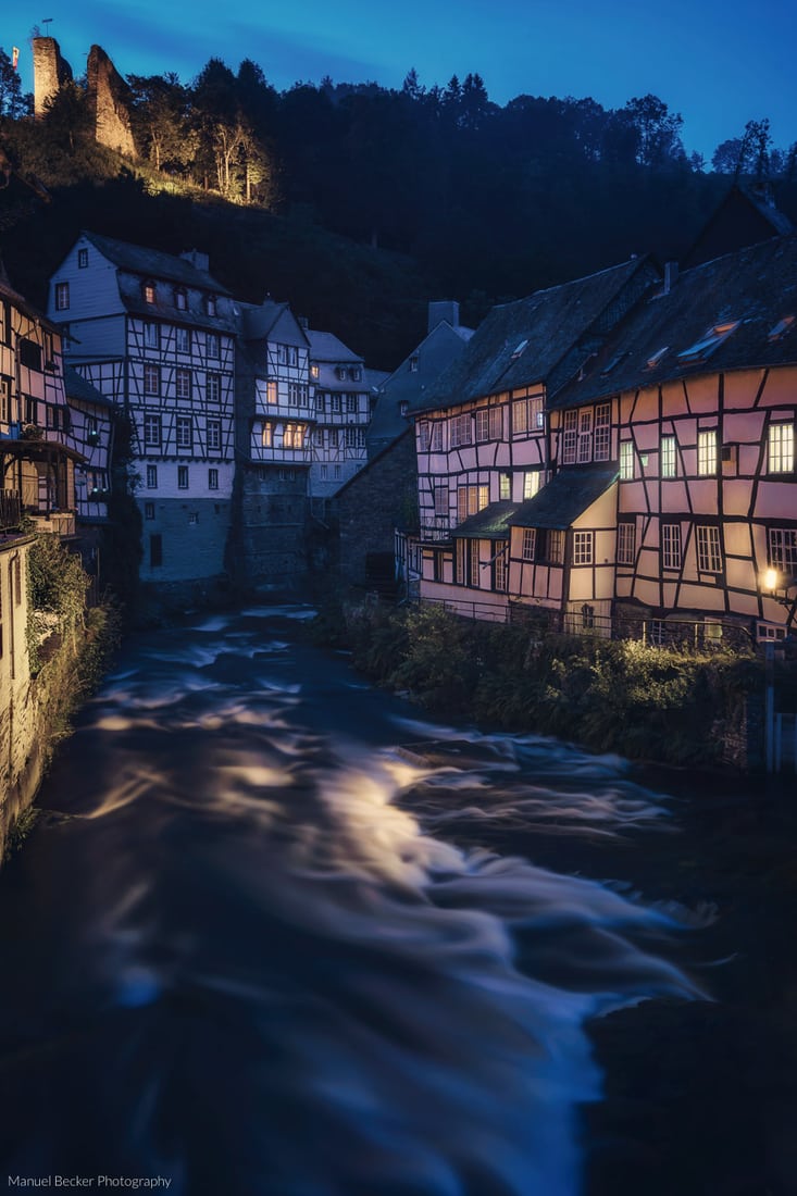 Center of Monschau, Germany