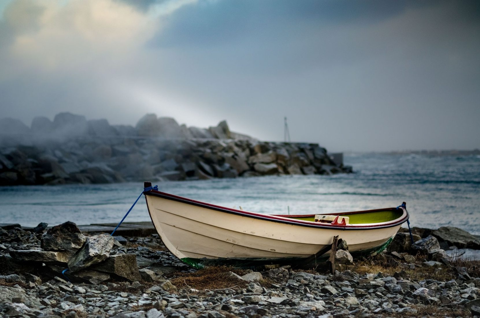 Ferkingstad harbour, Norway