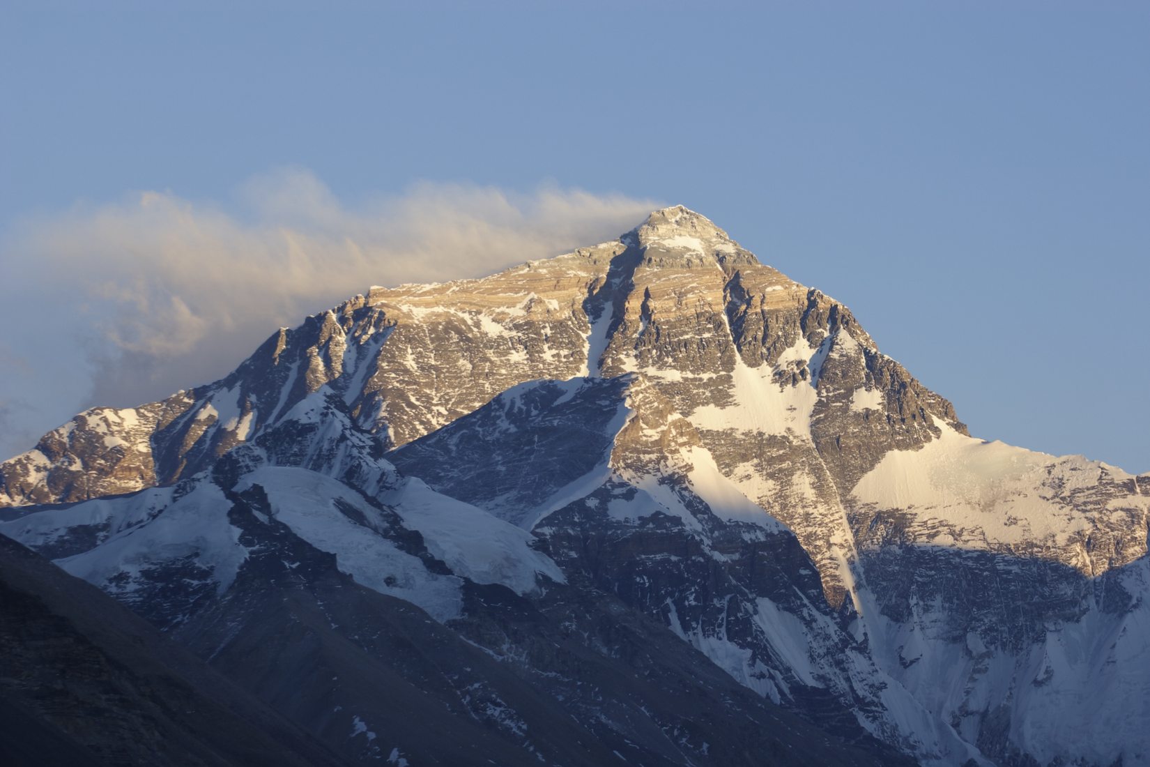 Qomolangma (Everest) sunrise, China