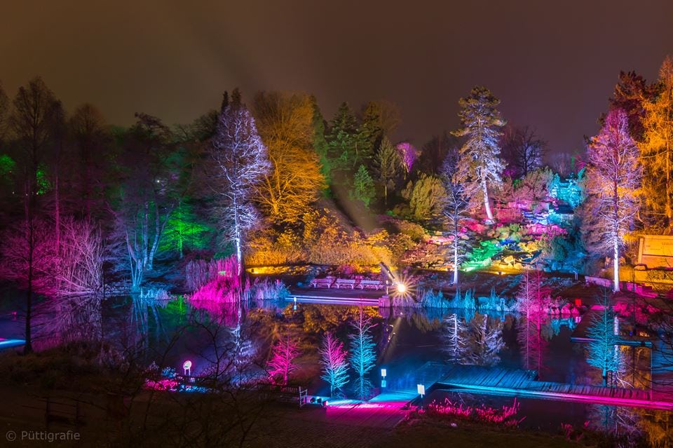 Grugapark Essen - Parkleuchten, Germany