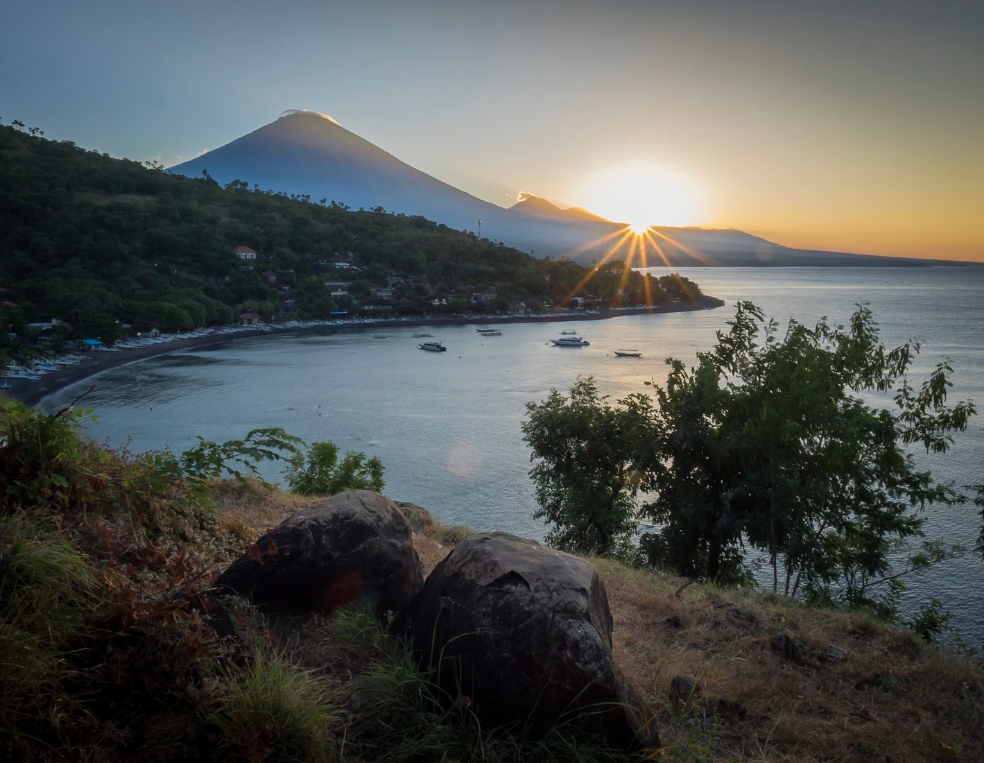 Amed sunset point, Indonesia