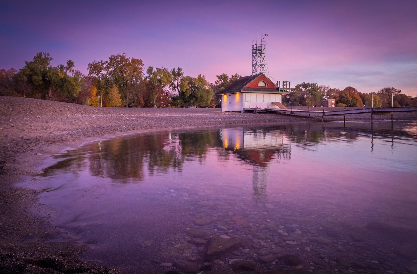 Leuty lifeguard station, Canada