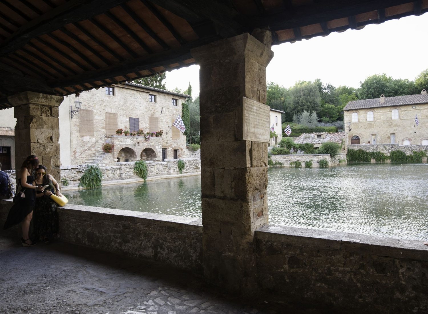 Bagno Vignoni (Toscana), Italy