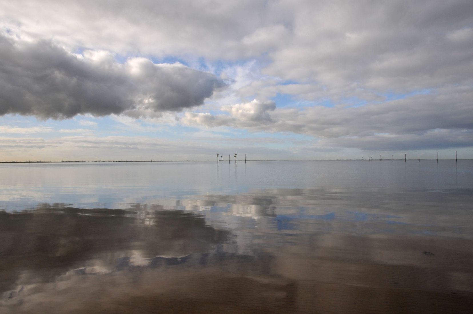Ocean view from Oesterdam, Netherlands