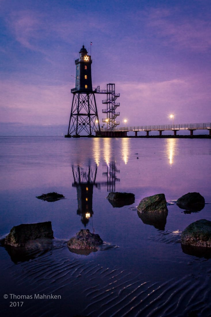 Lighthouse Obereversand, Germany