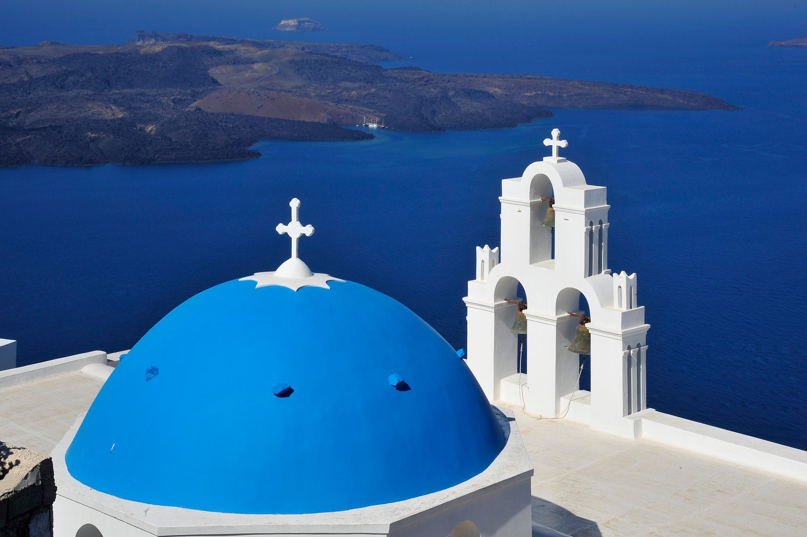 Fira Orthodox church, Greece