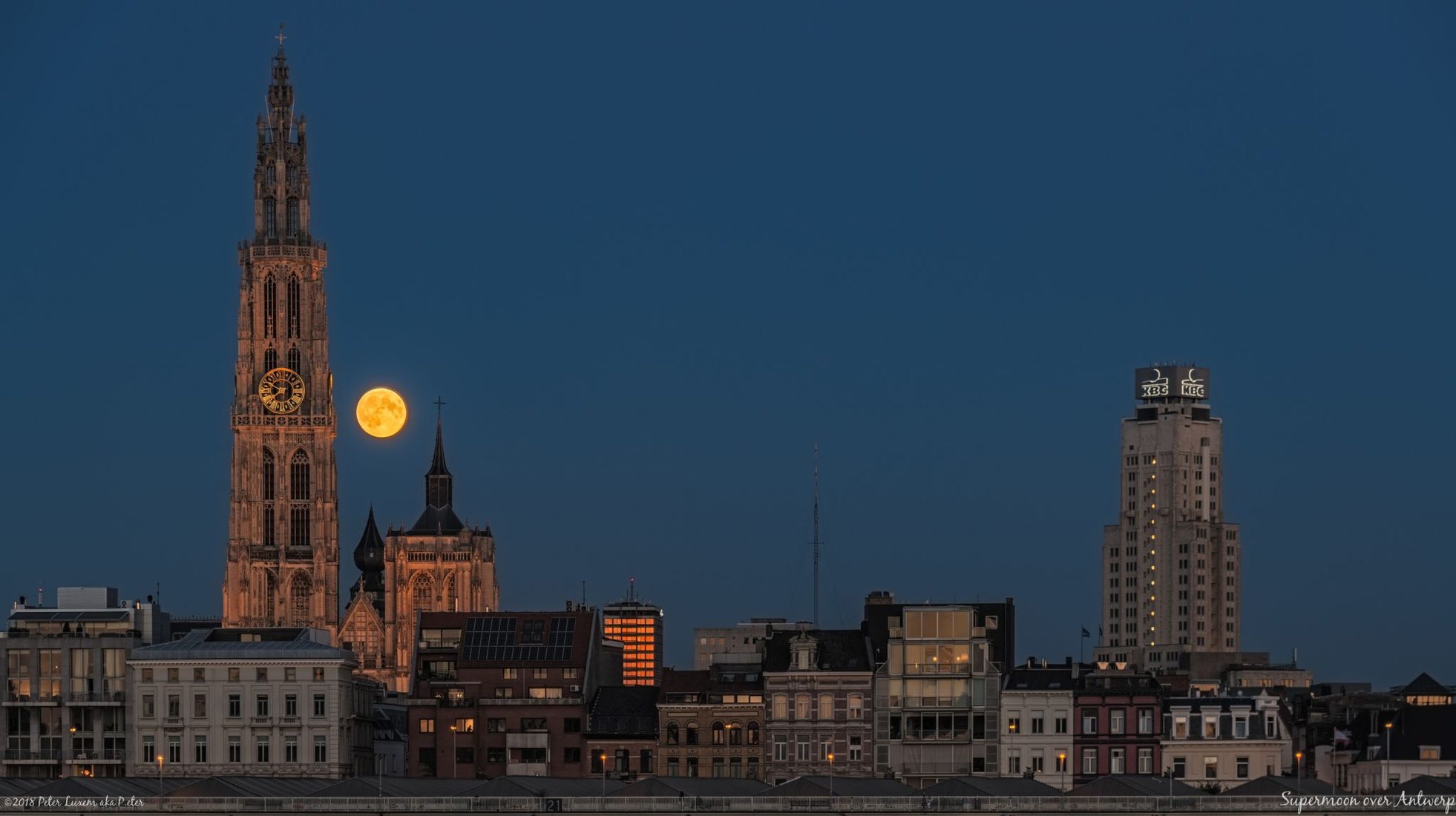 Antwerp City view, Belgium