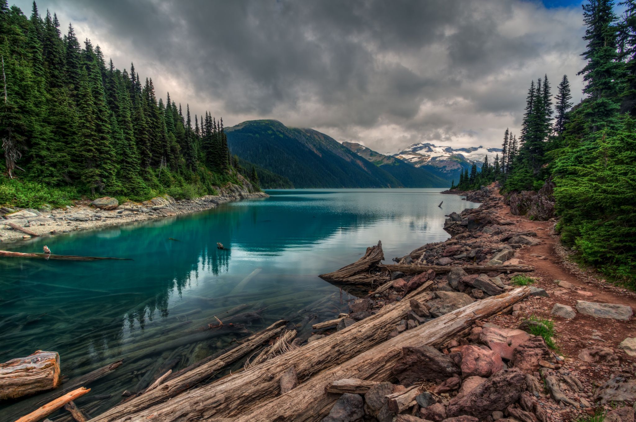 Garibaldi Lake British Columbia Garibaldi Lake West View | British