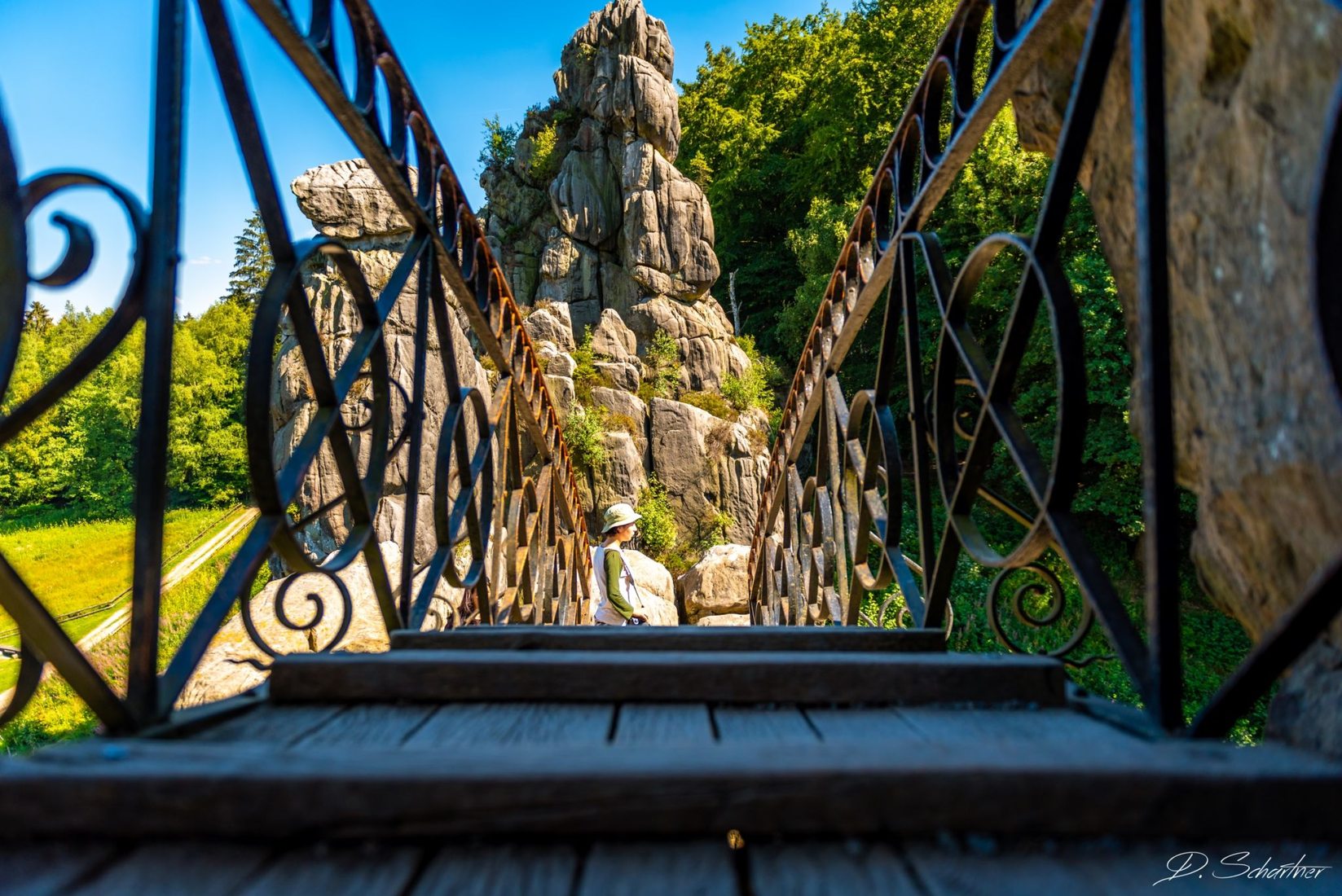 Externsteine, Teutoburg Forest, Germany