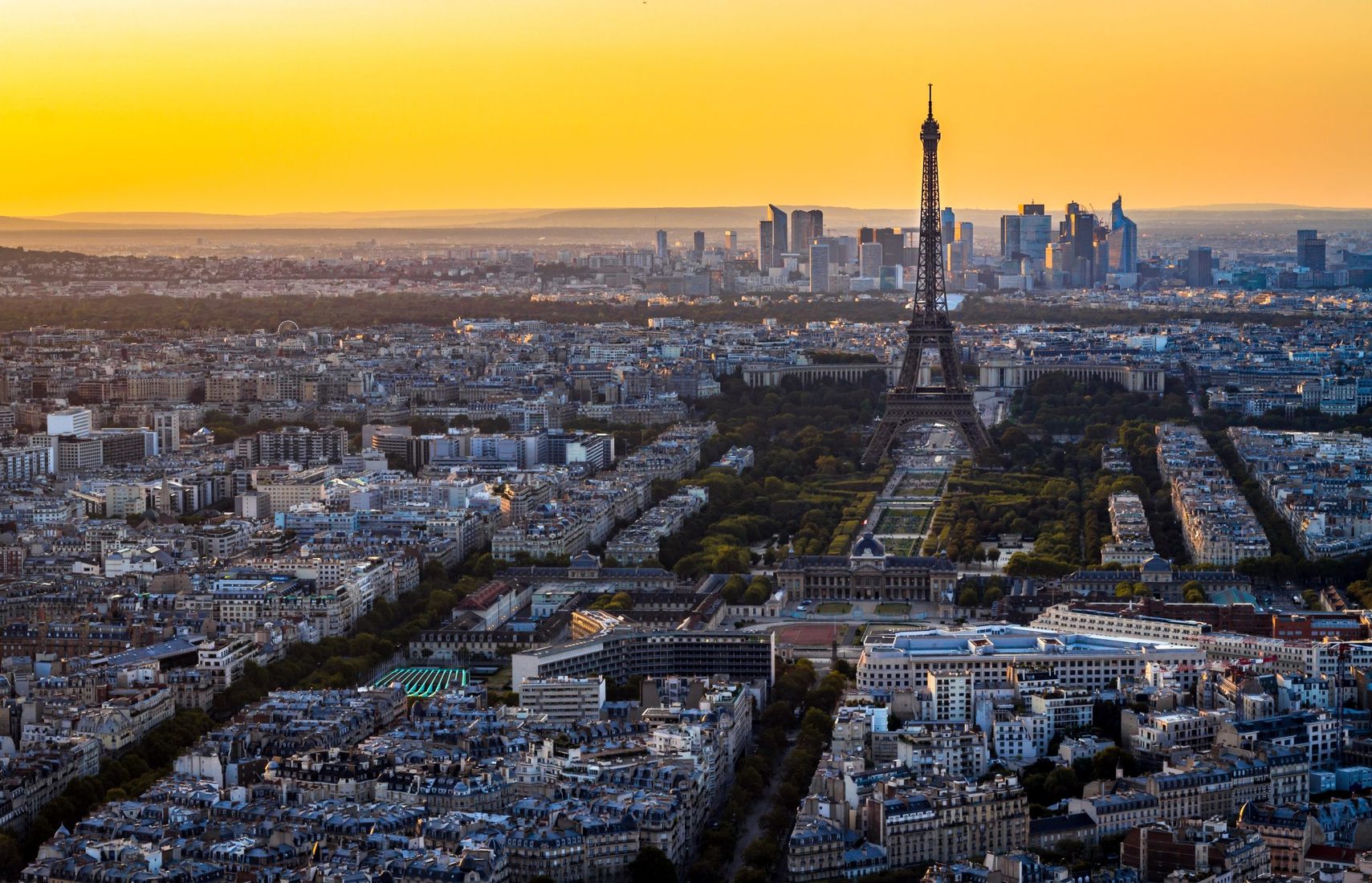 Panoramic terrace of Tour Montparnasse, Paris, France