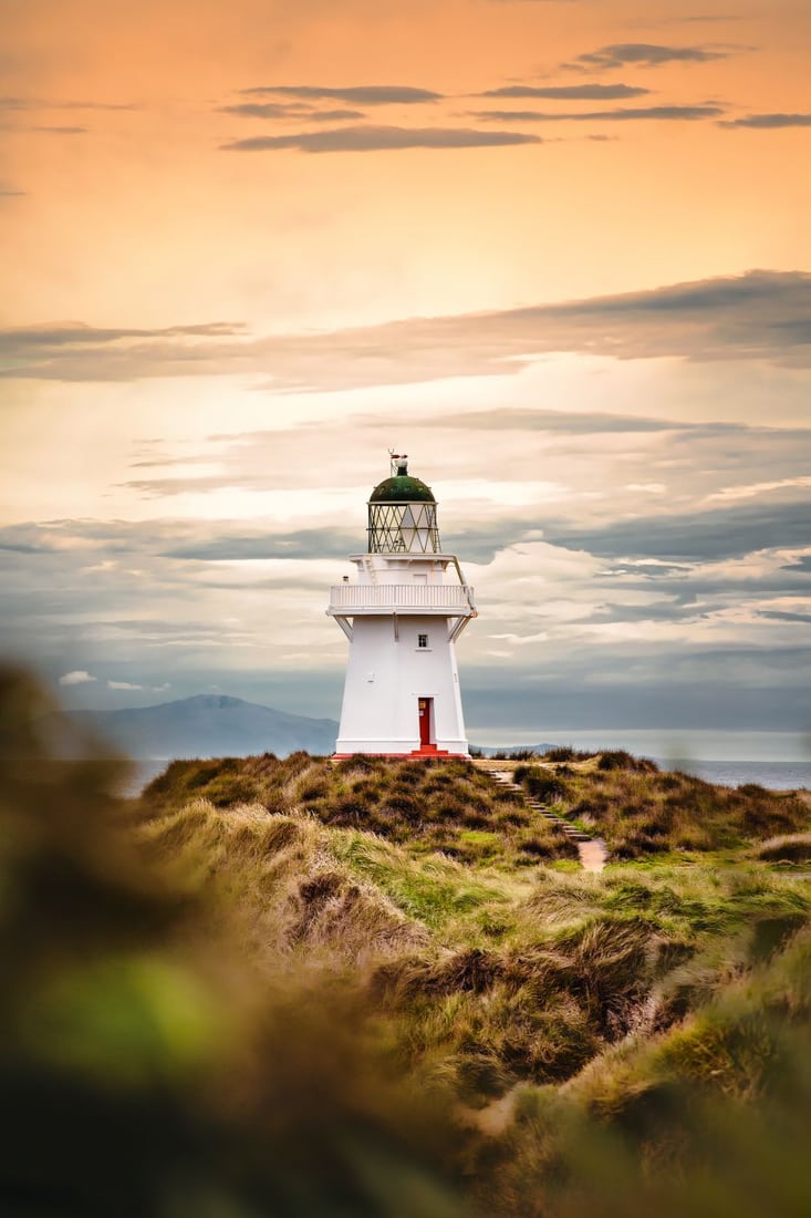 Waipapa Point Lighthouse, New Zealand