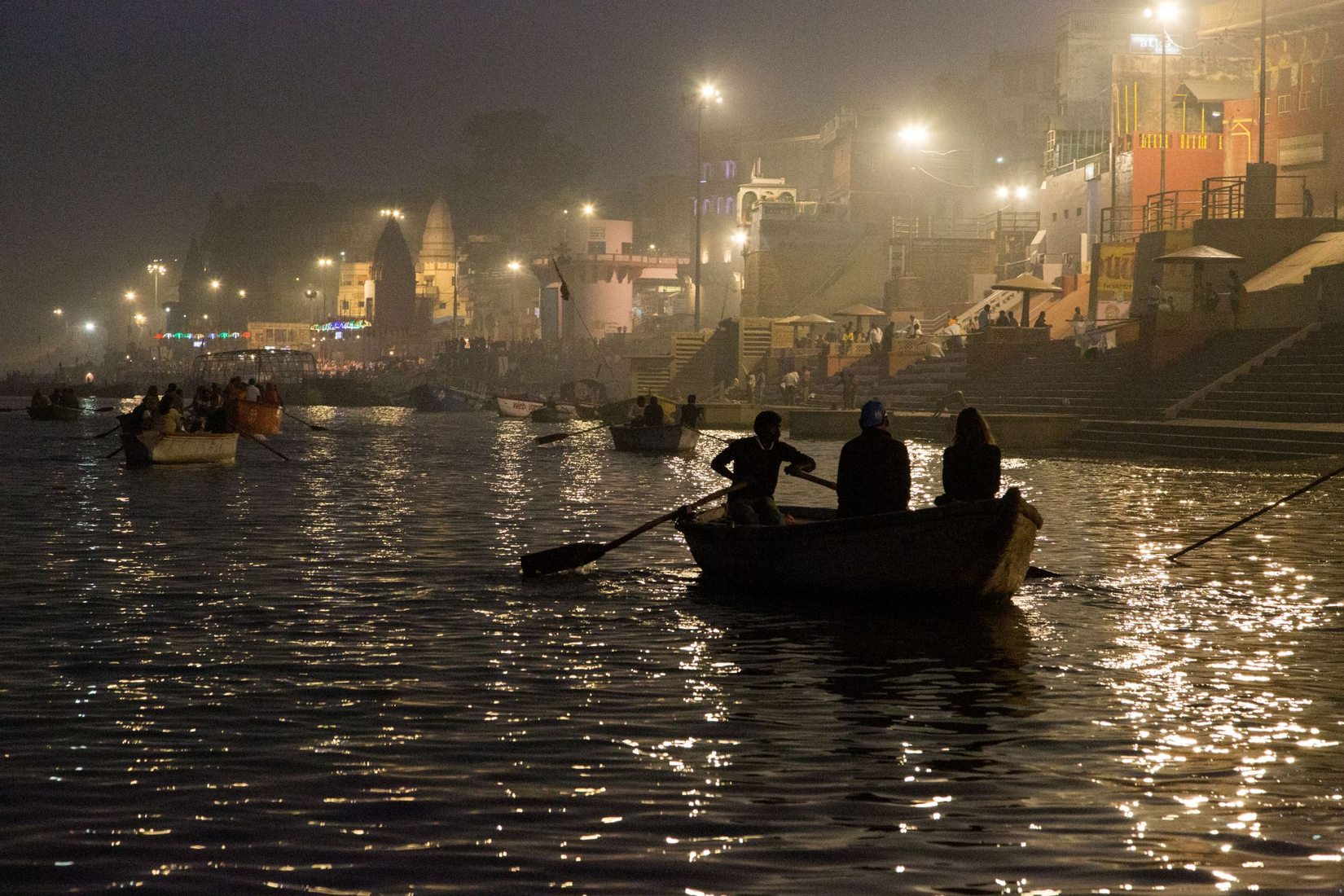 Ganges River at Varanasi, India