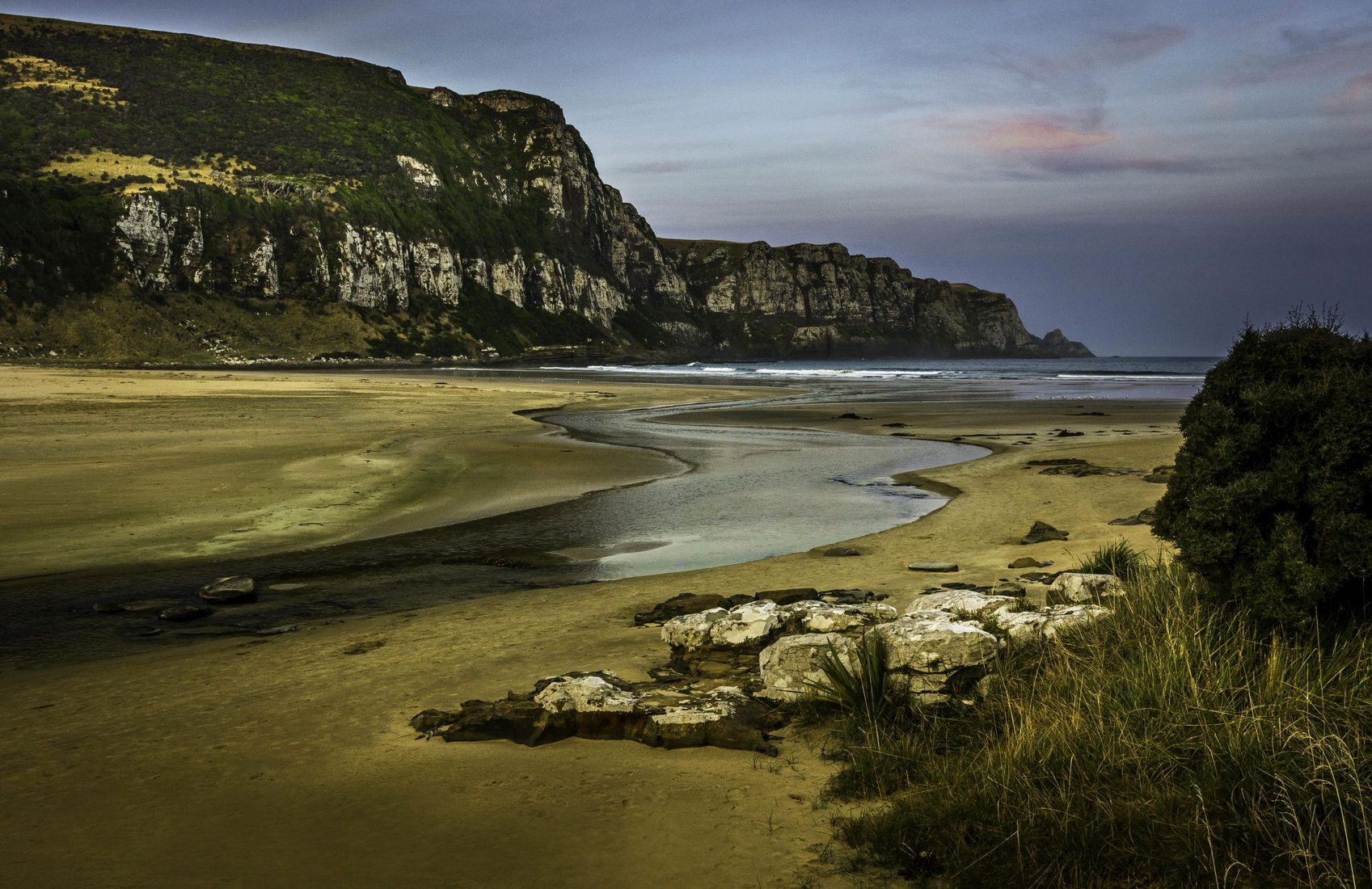 Purakaunui Bay, New Zealand