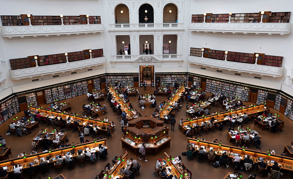 Melbourne State Library, Australia