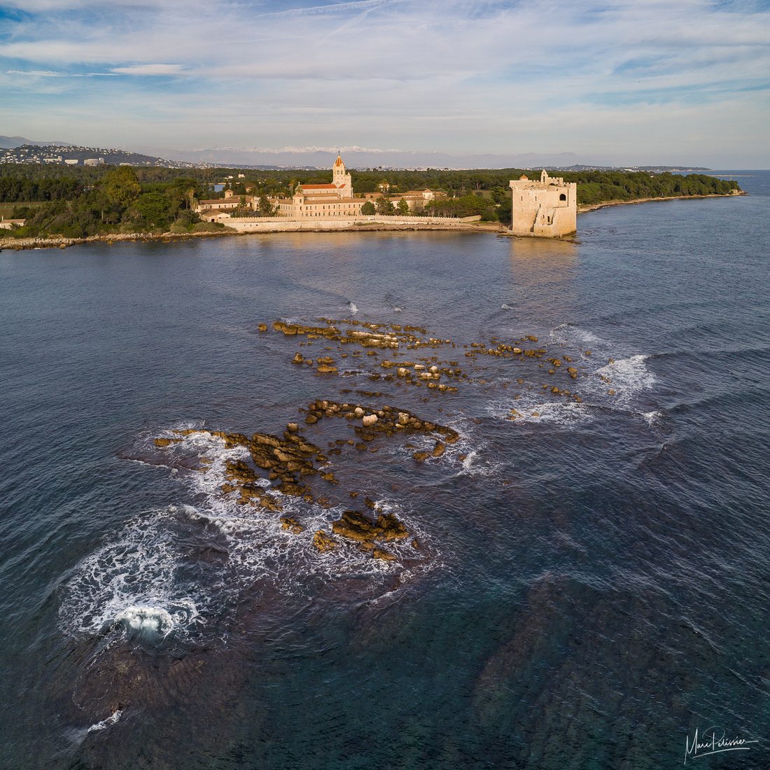 Saint Honorat fortress, Lerins Island, France