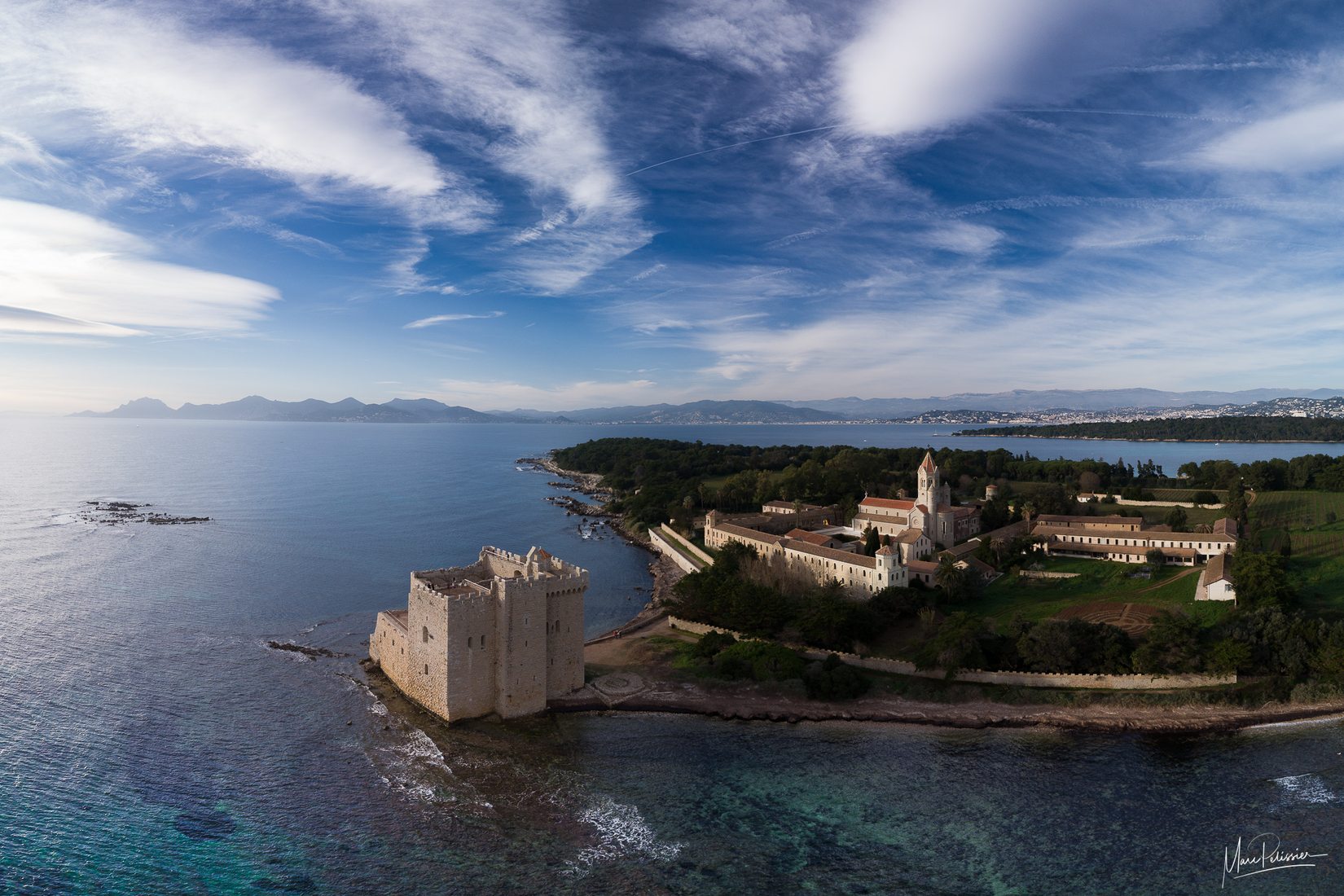 Saint Honorat fortress, Lerins Island, France