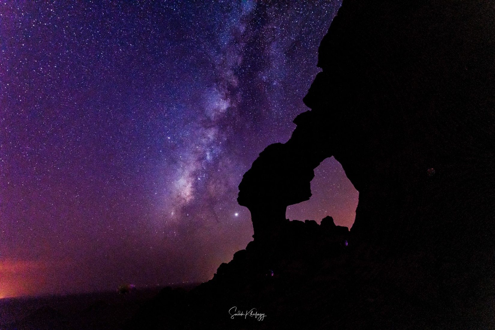 Riyadh Natural Arch, Saudi Arabia
