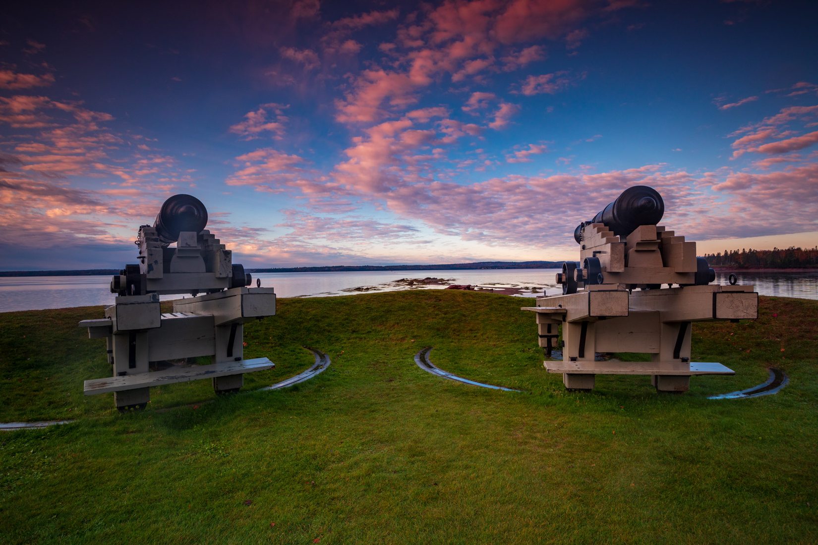 St. Andrews Blockhouse Cannon, New Brunswick, Canada
