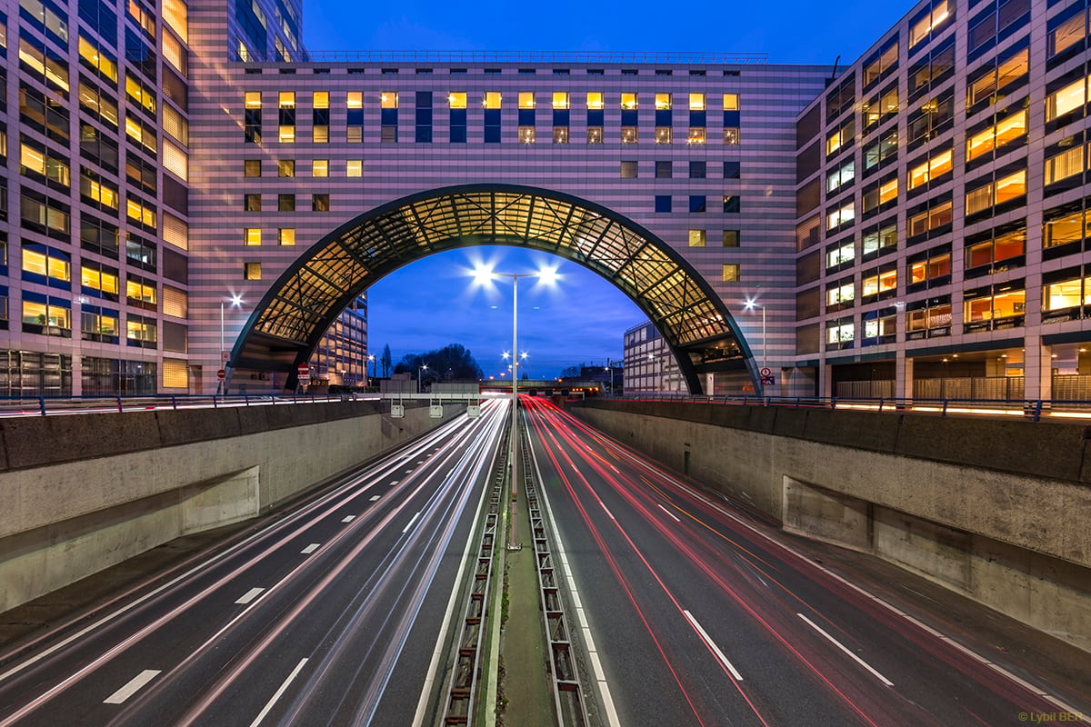 Bridge building, Netherlands