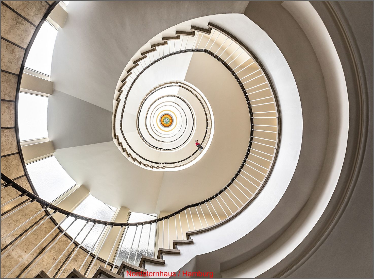 Stairs in Hamburg, Germany