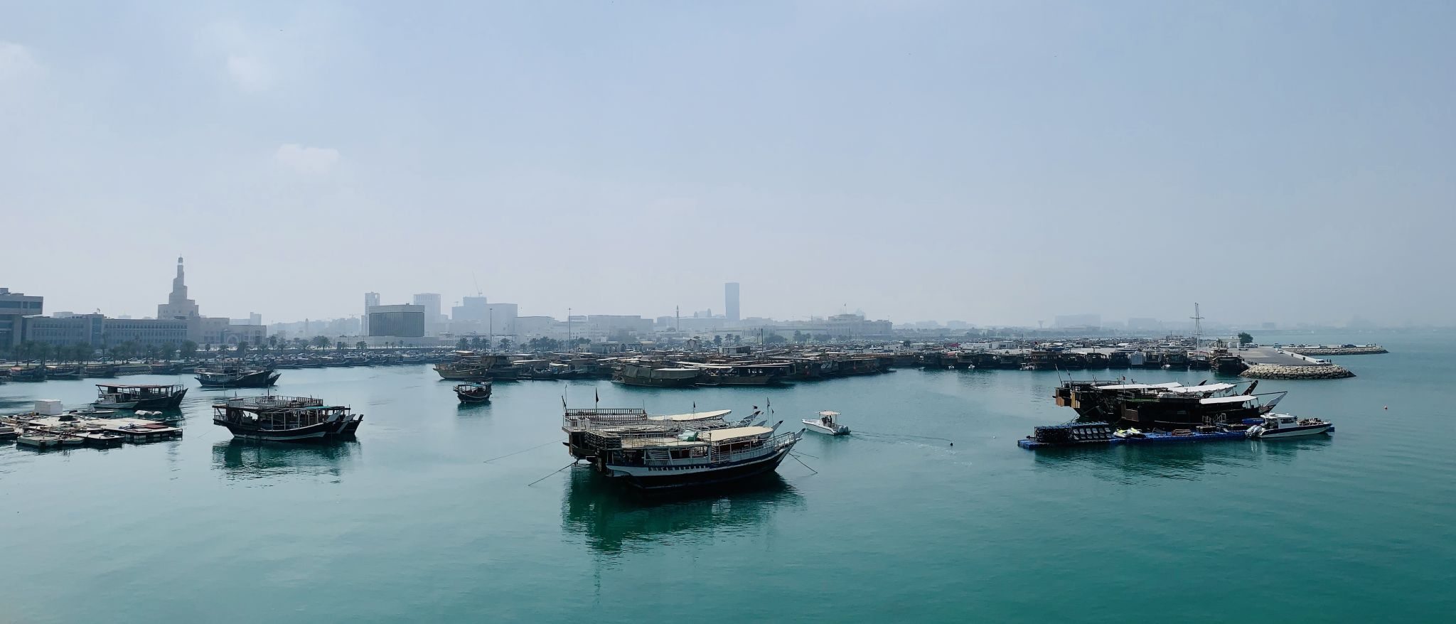 Doha harbour, Qatar