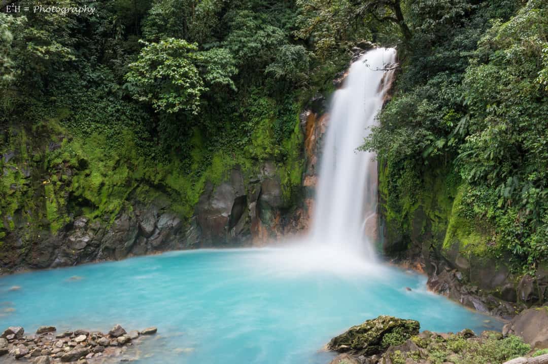 Rio Celeste Waterfall, Tenorio Volcano National Park, Costa Rica