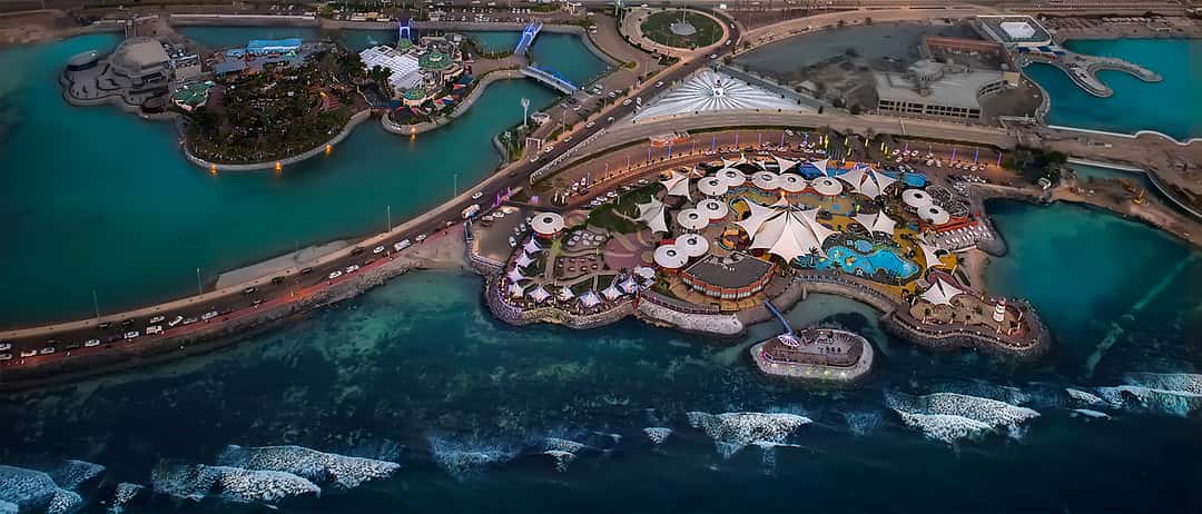 View From Above Jeddah, Saudi Arabia