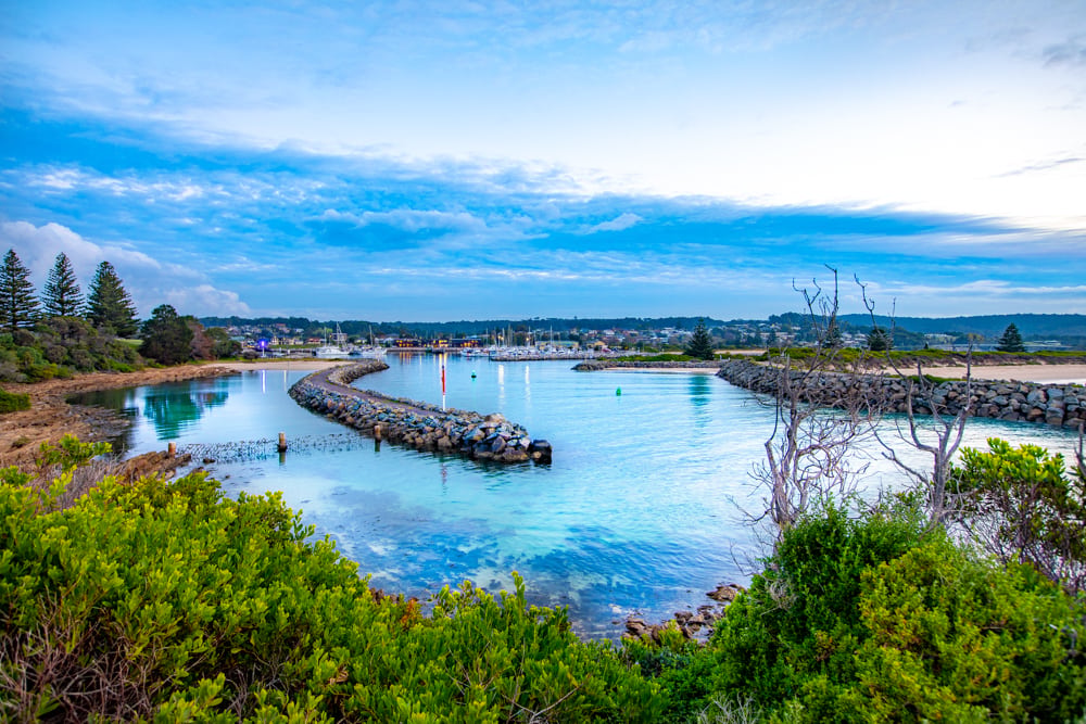 Bermagui Wharf & Breakwater, New South Wales, Australia