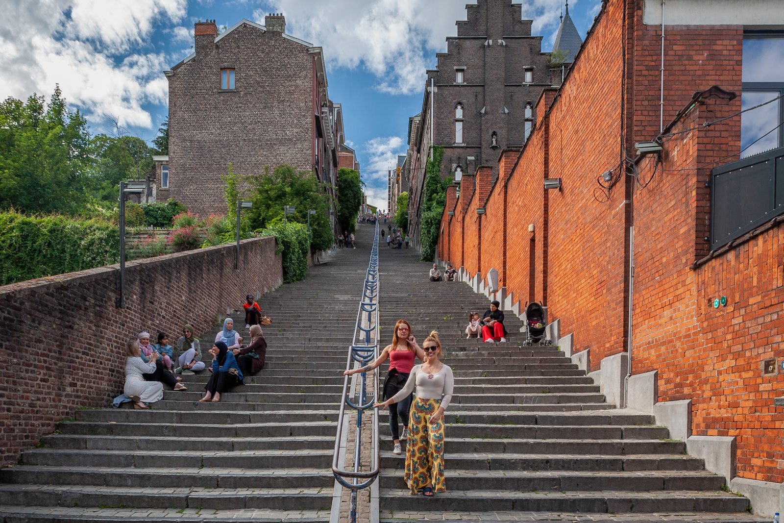 Stairway Montagne de Bueren, Belgium