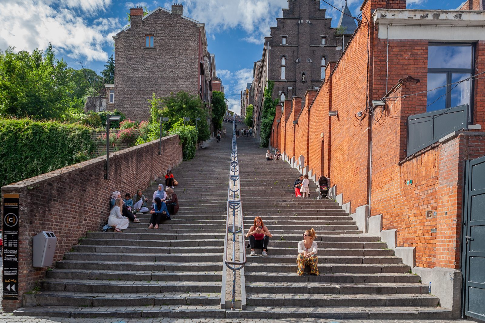 Stairway Montagne de Bueren, Belgium