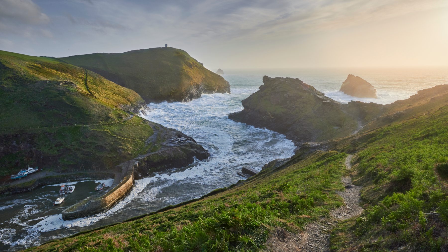Boscastle harbour, United Kingdom