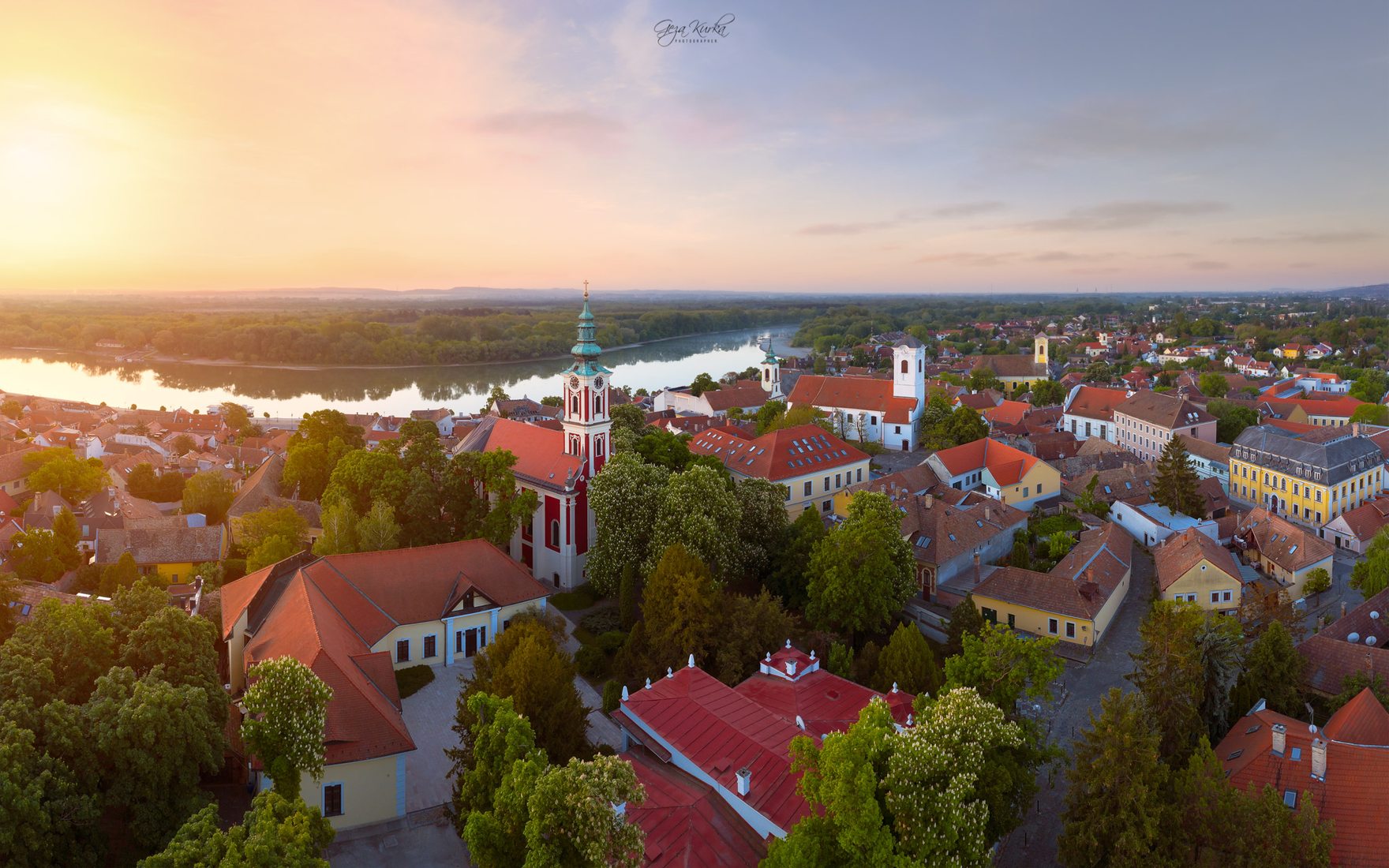 Szentendre cityscape, Hungary