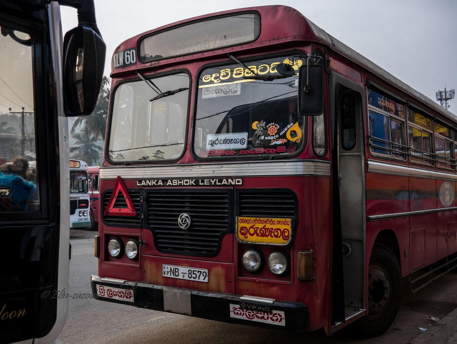 Kalawana bus station, Sri Lanka
