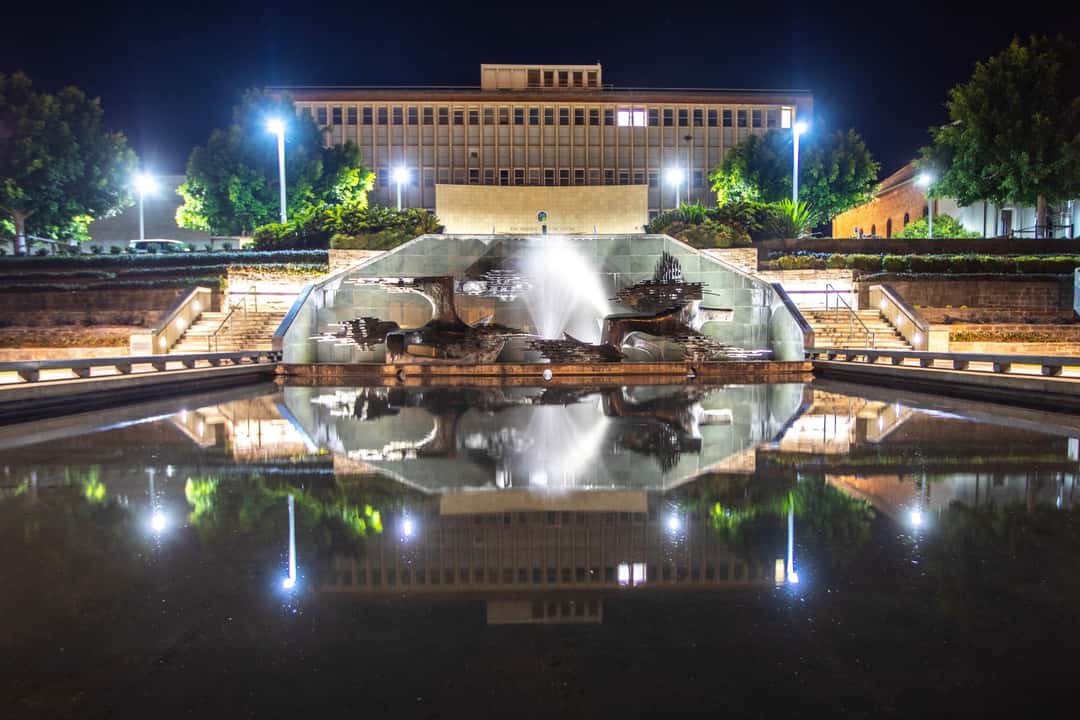 Captain Cook Memorial Fountain, Civic Park Newcastle, Australia