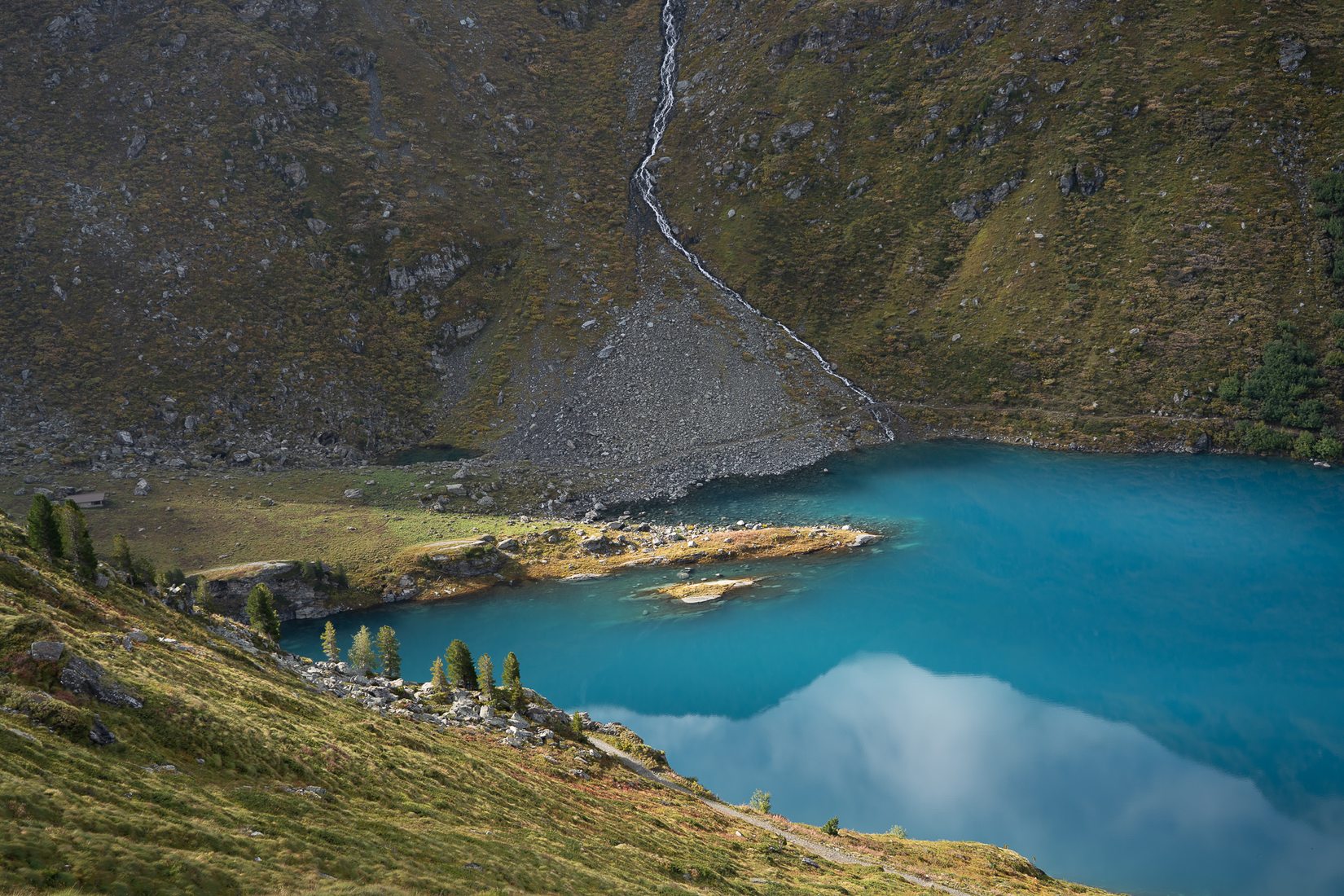 Cleuson lake, Switzerland