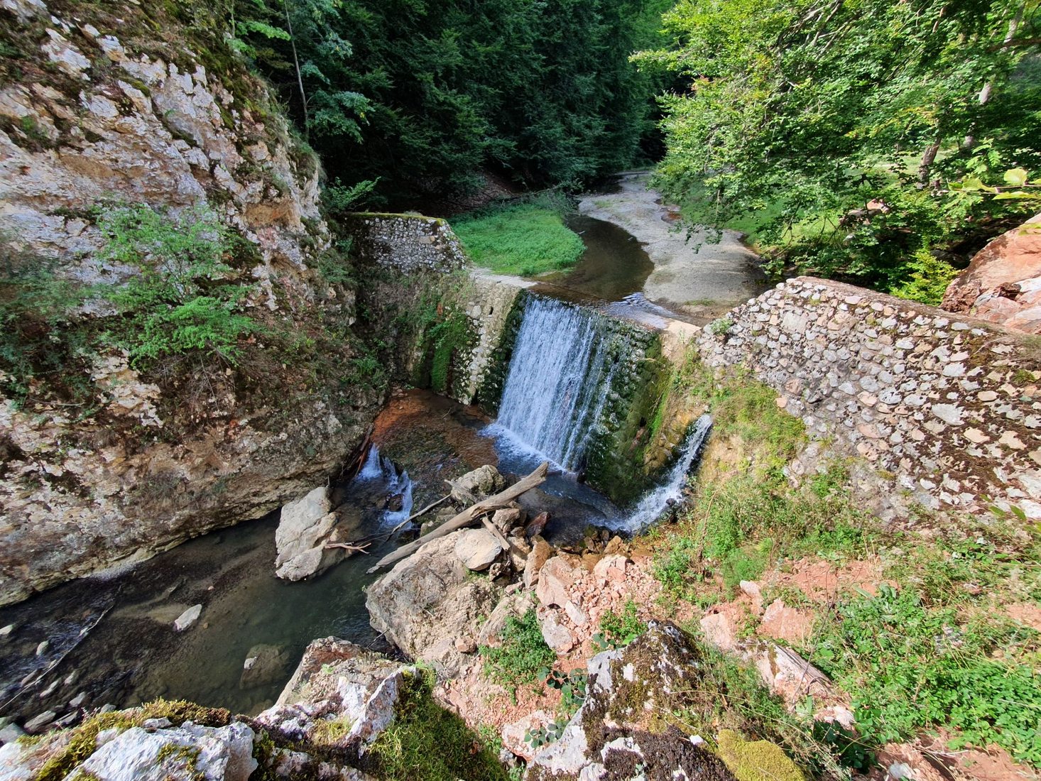 Lazuri Waterfall, Romania