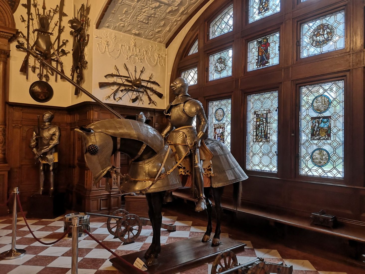 Inside of Peles Castle, Sinaia, Romania