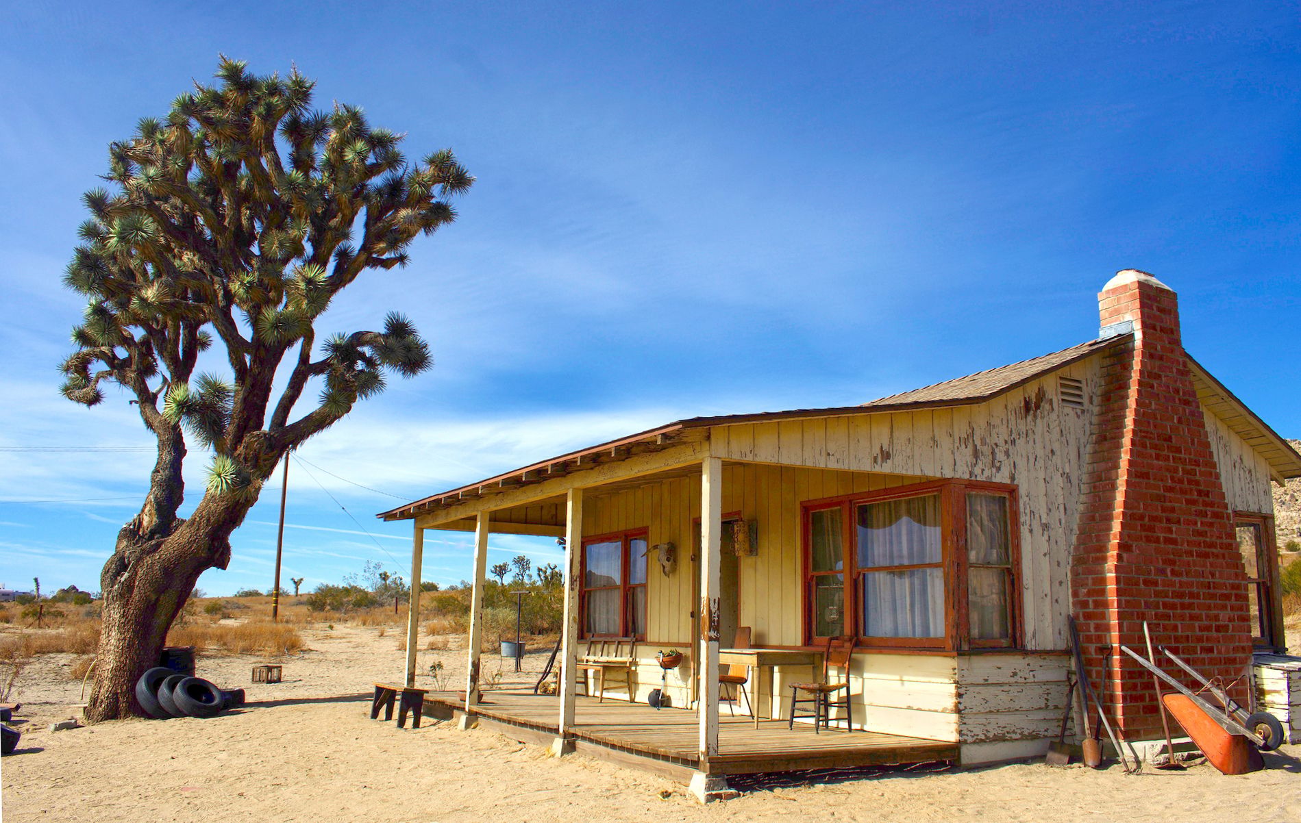 Cabin Desert Landscaping Charming Cabin At Atlas Ranch | Rent This