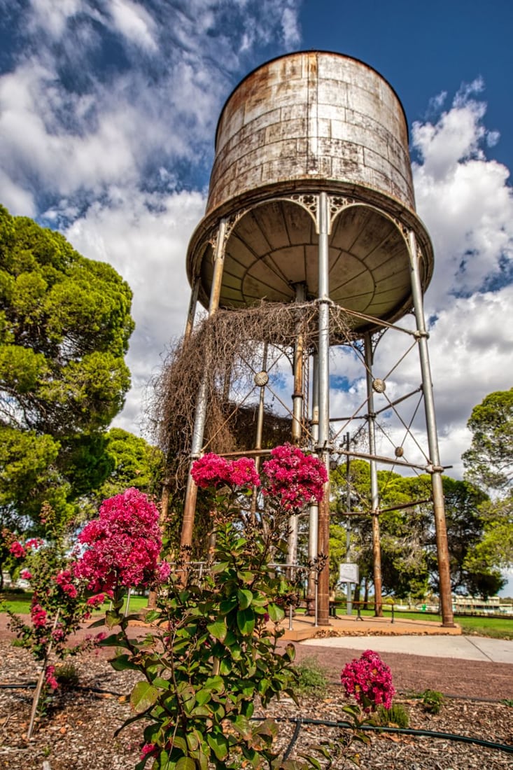 Hay Park water tower Hay New South Wales, Australia