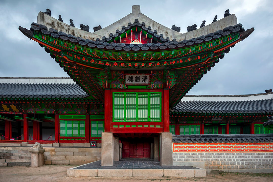 Korean Gyeonghoeru, Seoul, South Korea
