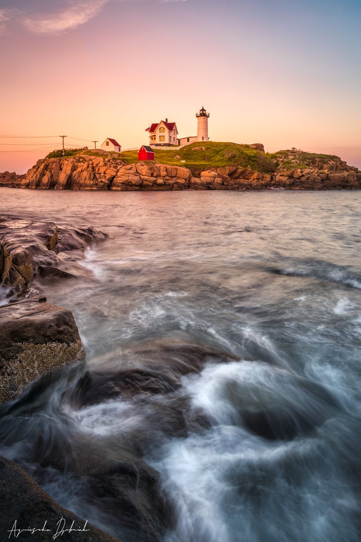 Cape Neddick Lighthouse - Nubble Island, USA