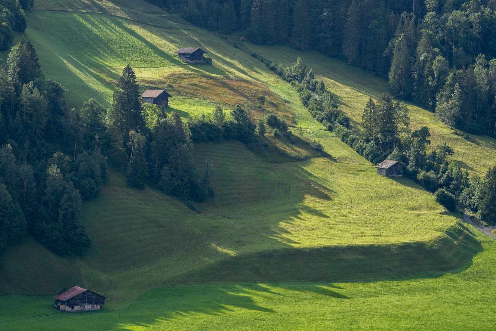 descending from the Jaunpass, Switzerland