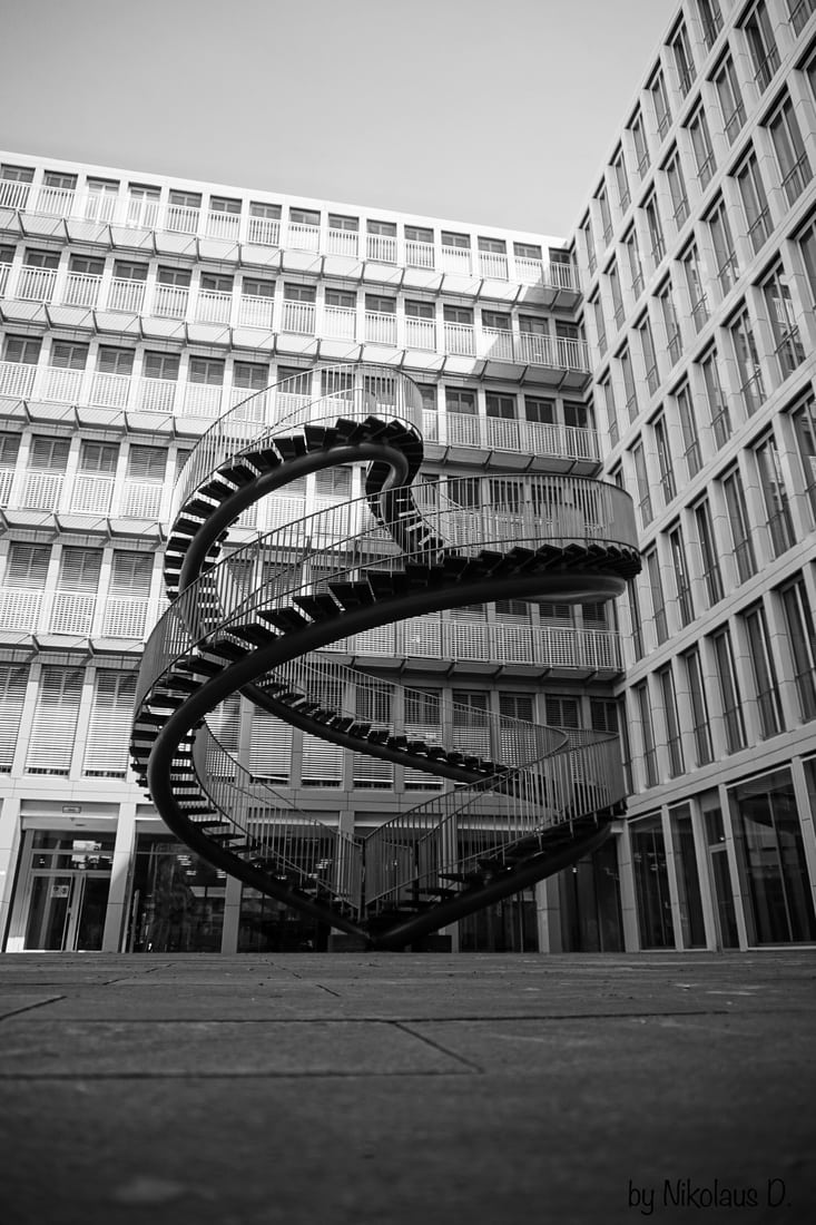 Endless Stairs, Munich, Germany
