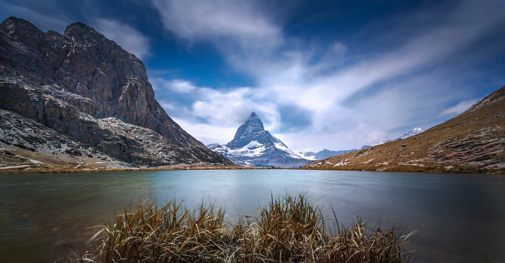 Riffelsee with Matterhorn reflection, Switzerland