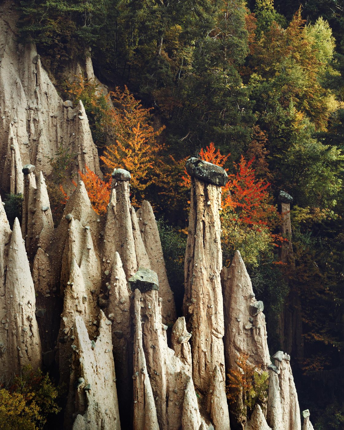 Top Photo Spots at The earth pyramids on the Ritten in 2023