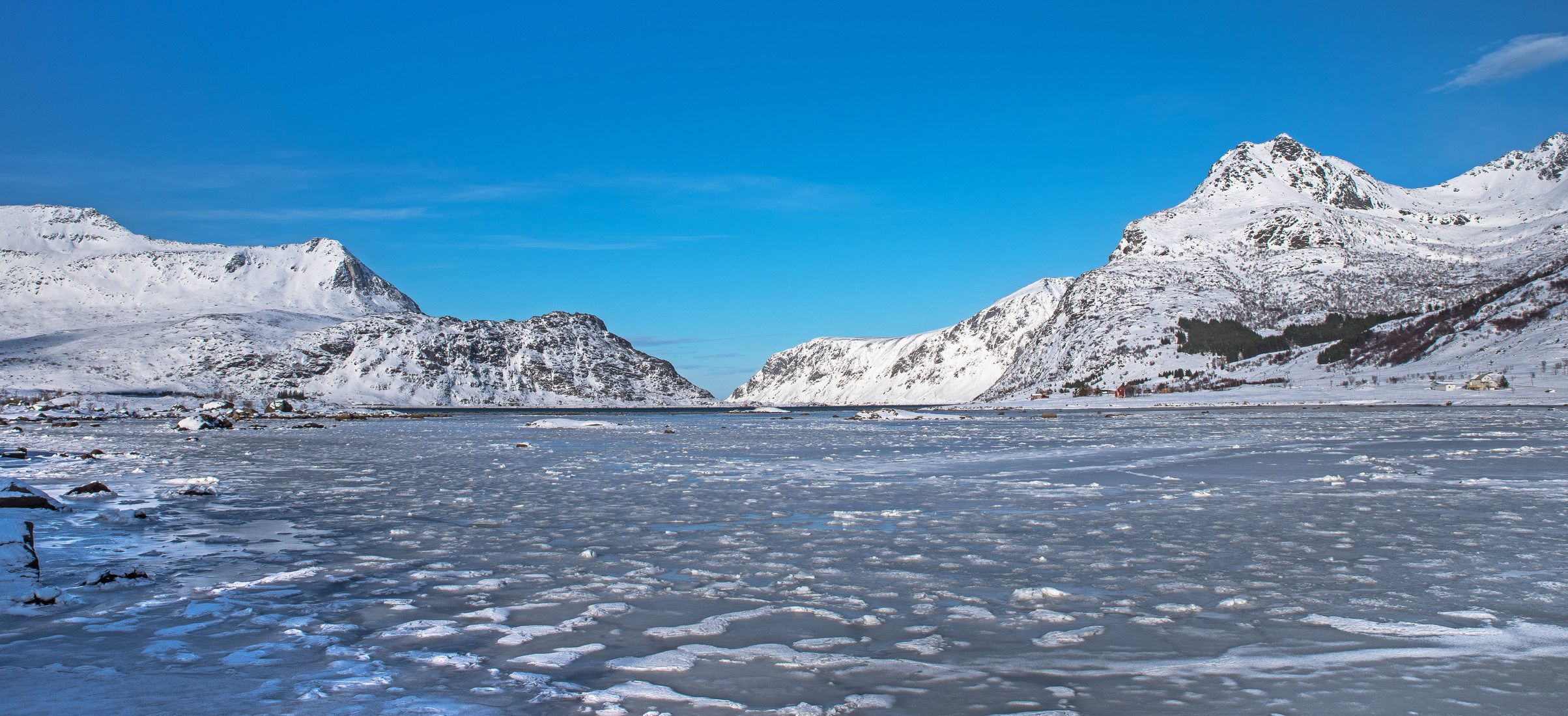 The Frozen Cove, Norway